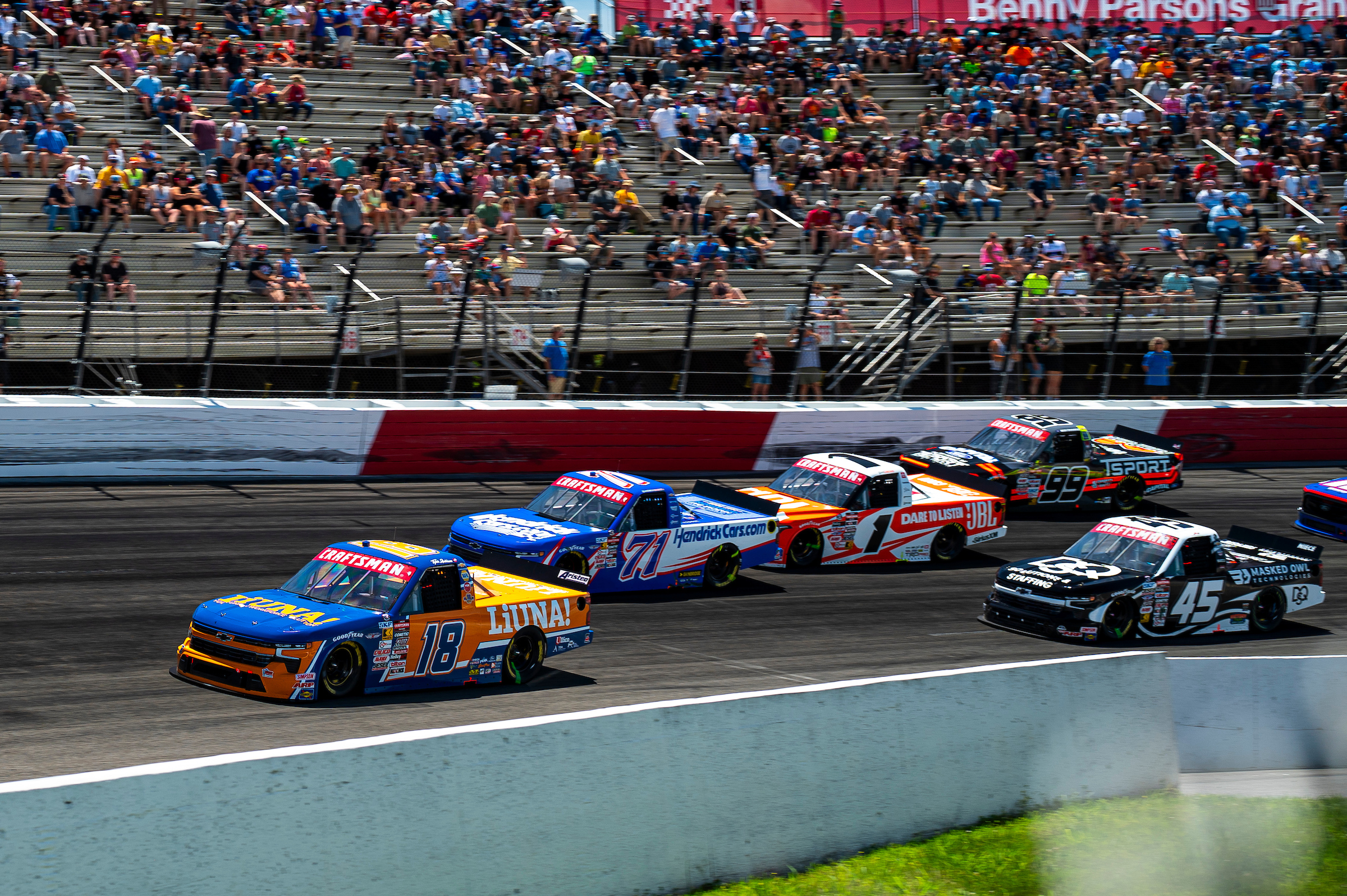 Ankrum Throttles Up for Thrilling Top-Five at North Wilkesboro - BMR ...